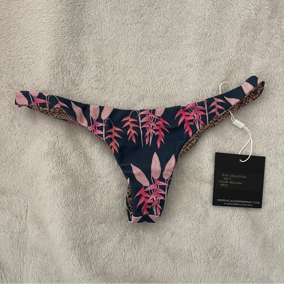 acacia swimwear | Swim | Nwt Acacia Swimwear Xs Heliconia Axel Bikini ...